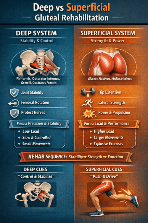 Deep Gluteal vs Superficial Gluteal Rehabilitation - Osteopath Edinburgh